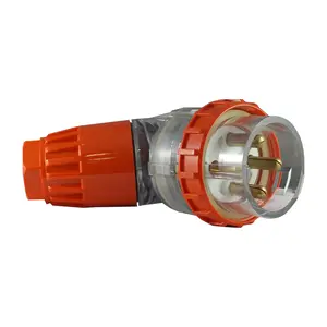 Angled Plug 32A 4 Pin 500V AC IP66 | Connected Switchgear