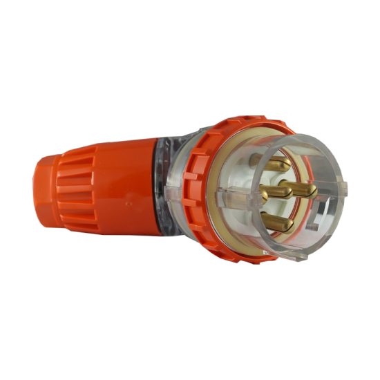 Angled Plug 50A 5 Pin 500V AC IP66 | Connected Switchgear