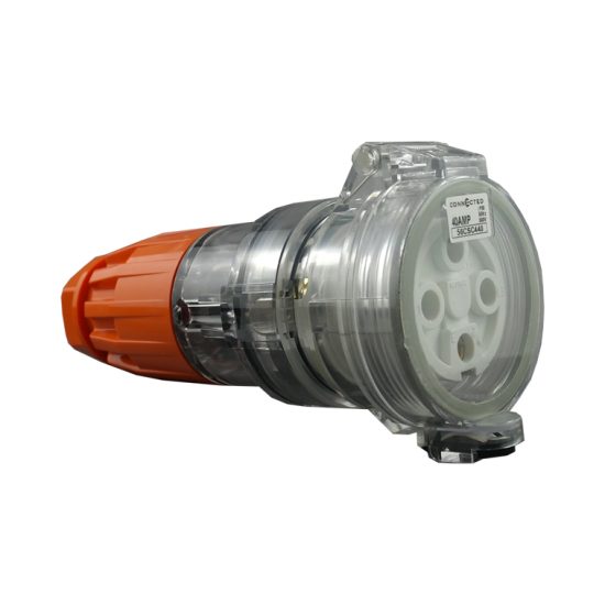 IP66 Extension Socket 4 Pin 40A 500V AC | Connected Switchgear