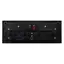 4 Gang Power Point MATTE BLACK 10A 250V AC | GEO Series