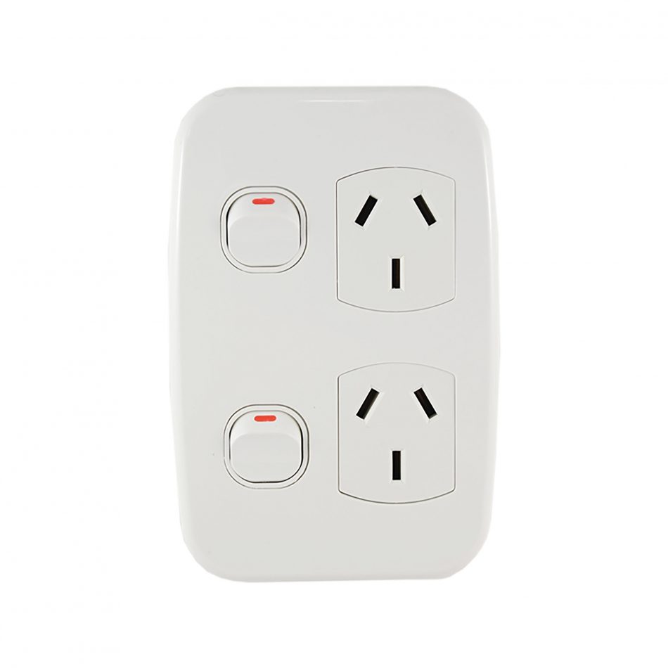 Double Power Point with USB | USB-POD10 | Connected Switchgear