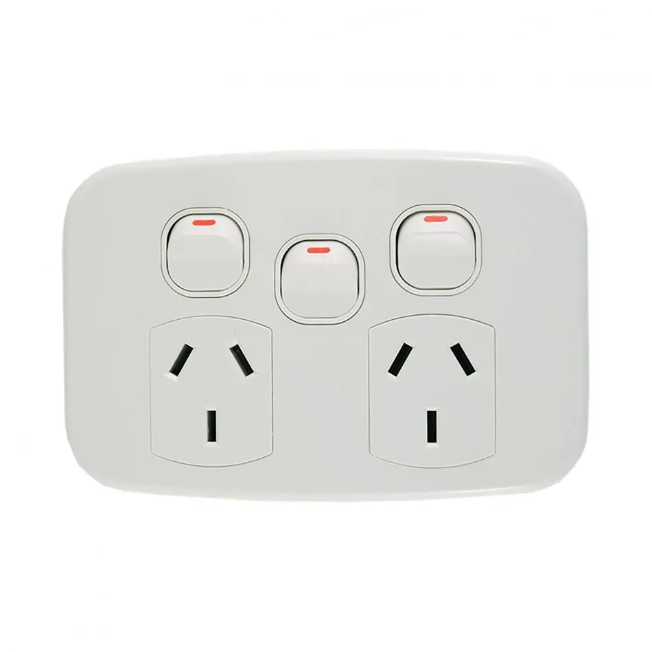Double Power Point with USB | USB-POD10 | Connected Switchgear