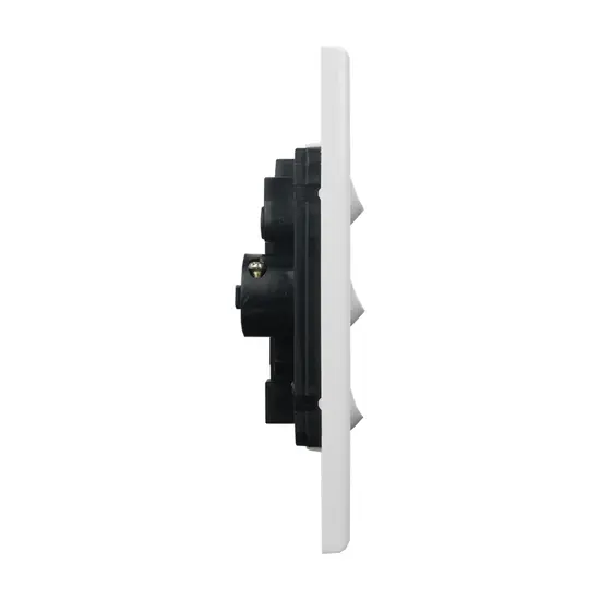 Double GPO with Extra Switch Vertical 10A 240V AC | GEO Series