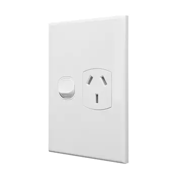 Vertical GPO Single 10A 240V AC | GEO Series | CSG