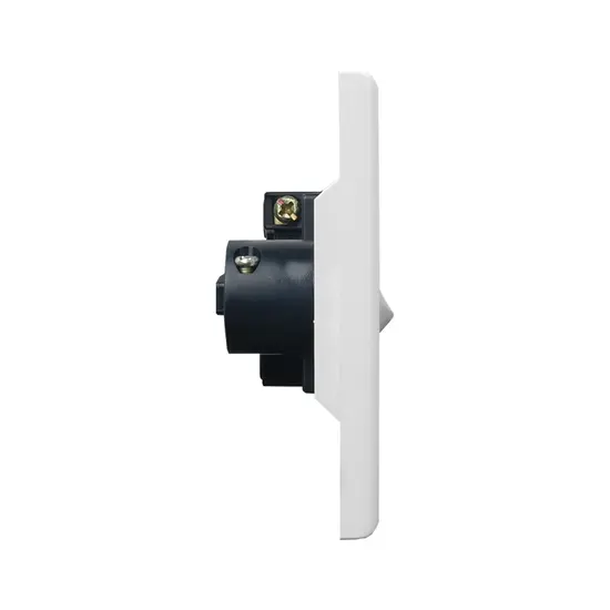 Single GPO with Extra Switch 10A 240V AC | GEO Series Slimline