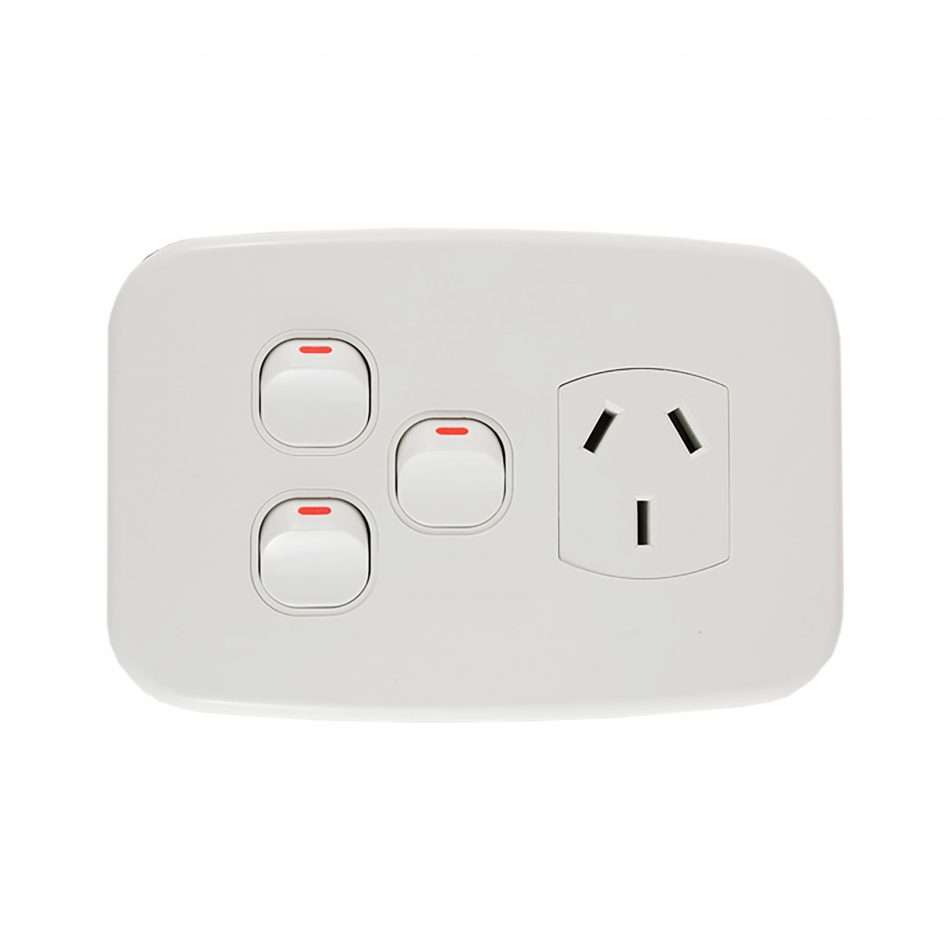 Double Power Point with USB | USB-POD10 | Connected Switchgear