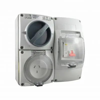 20 Amp Isolator Switch Single Pole 250V AC | IP66 | IMPACT S Series