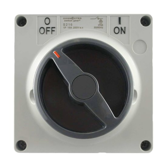 Surface Switch 40A 3 Pole 500V AC IP66 | Connected Switchgear