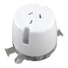 Single Outlet Plug Base with Deep Base | Connected Switchgear