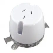 Single Outlet Plug Base with Deep Base | Connected Switchgear