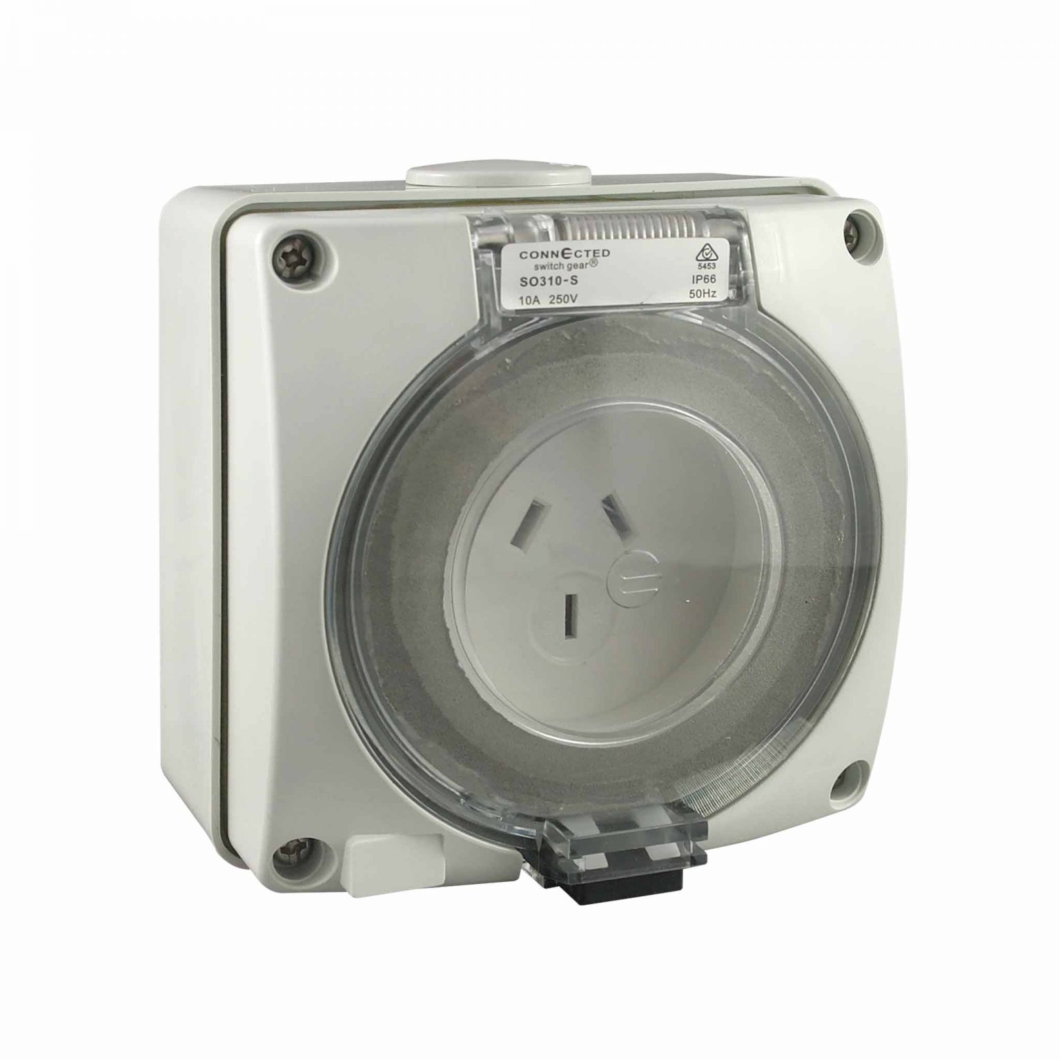 63A Switched Socket Outlet 5 Pin 400V IP67 CEE Form