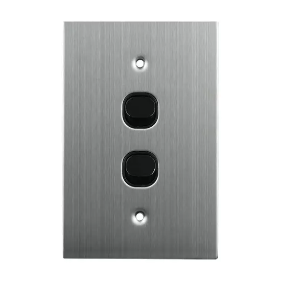 Buy Stainless Steel Wall Switches Online at Connected Switchgear