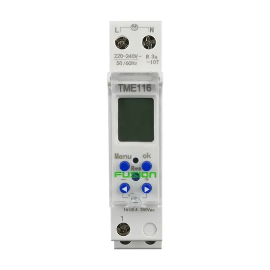 7 Day Electronic Timer 24 Hour 1 Pole DIN Rail Mount