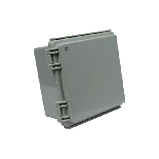 IP65 Weatherproof Enclosure 150x150x90mm Grey Hinged Cover