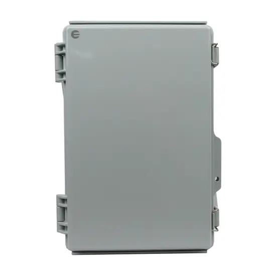 IP65 Weatherproof Enclosure 300x200x130mm Grey Hinged Cover