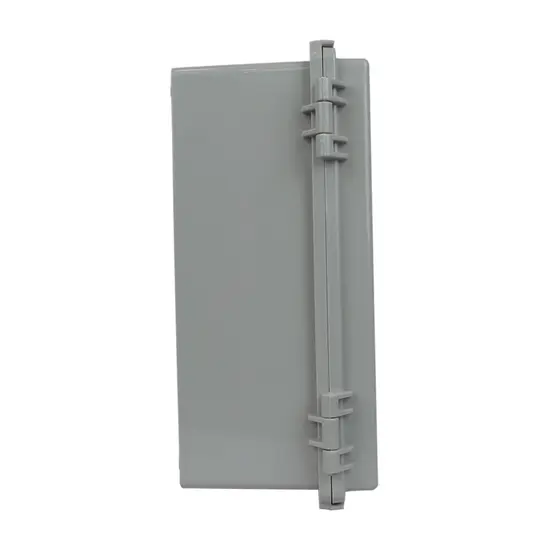 IP65 Weatherproof Enclosure 300x200x130mm Grey Hinged Cover