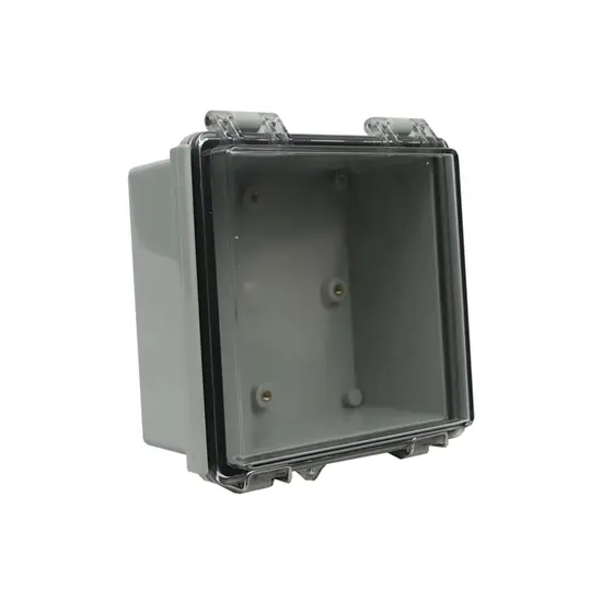 IP65 Weatherproof Enclosure 150x150x90mm Clear Hinged Cover