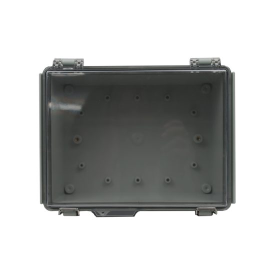 IP65 Weatherproof Enclosure 220x170x110mm Clear Hinge Cover