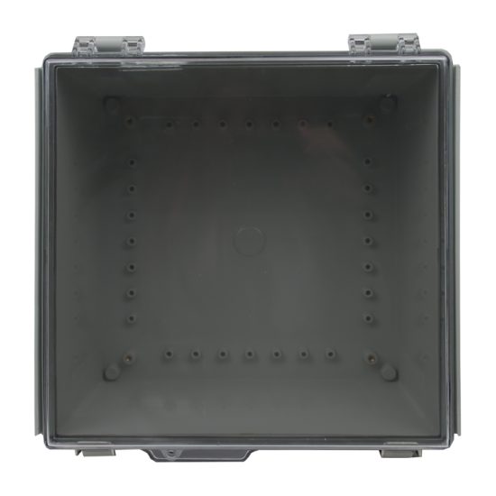 IP65 Weatherproof Enclosure 300x300x180mm Clear Hinge Cover