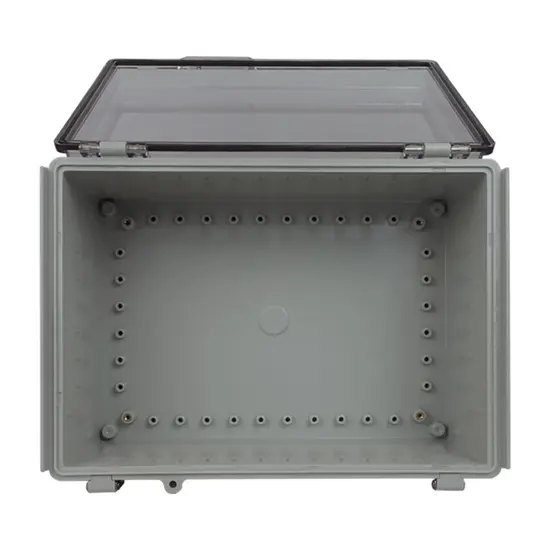 IP65 Weatherproof Enclosure 350x250x150mm Clear Hinge Cover