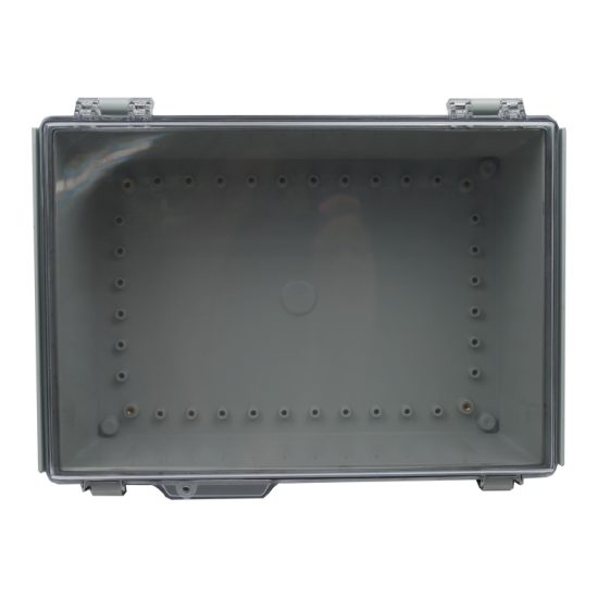 IP65 Weatherproof Enclosure 350x250x150mm Clear Hinge Cover