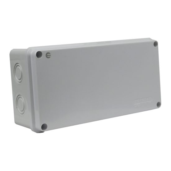 IP65 Weatherproof Enclosure 200x100x70mm with Knockouts
